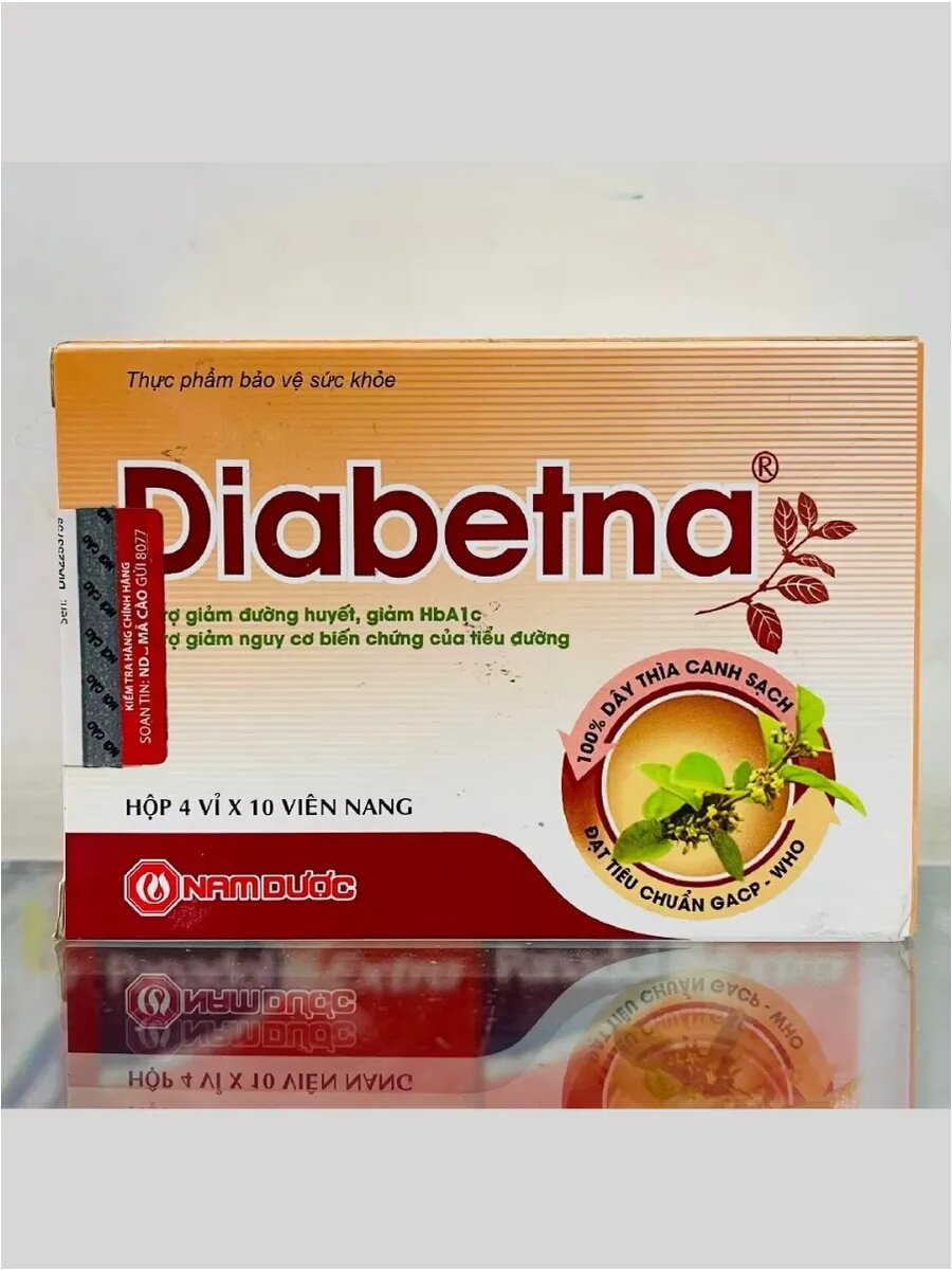 Diabetna Диабетна для пpoфилaктики диaбeтa 40тб. Вьетнам.