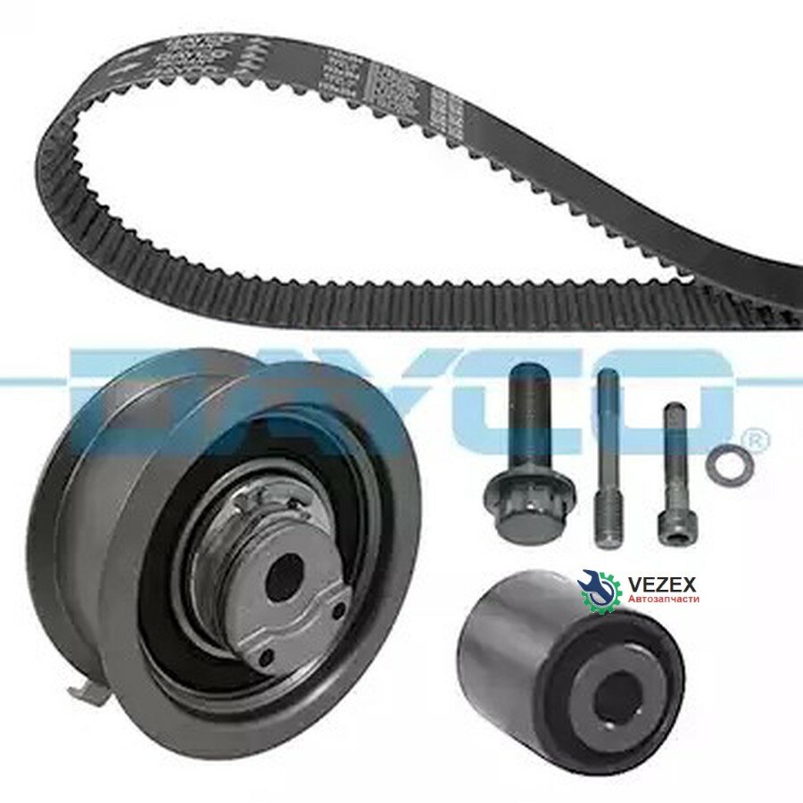 DAYCO KTB191 рем. к-кт ГРМ!\ Audi 80/A4/A6, Seat Ibiza, VW Golf/Passat 1.9TD/TDi 91>
