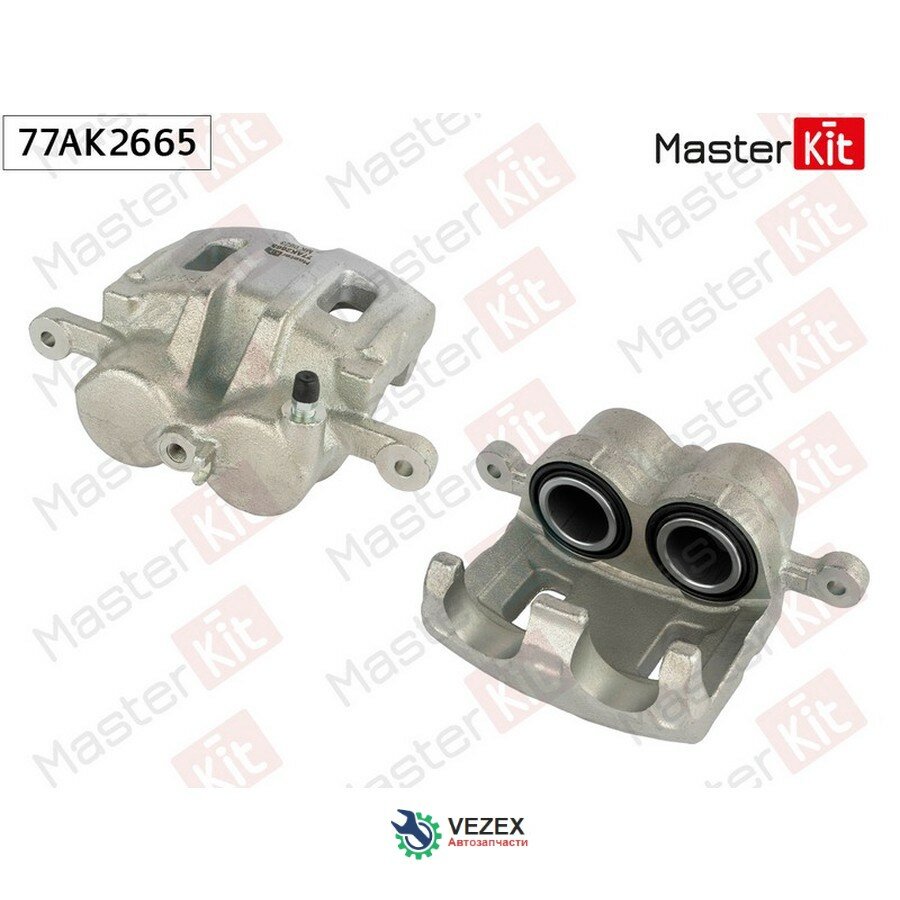 MASTERKIT 77AK2665 Тормозной суппорт перед. лев. Hyundai TERRACAN (HP) 2001 - 2008 77AK2665