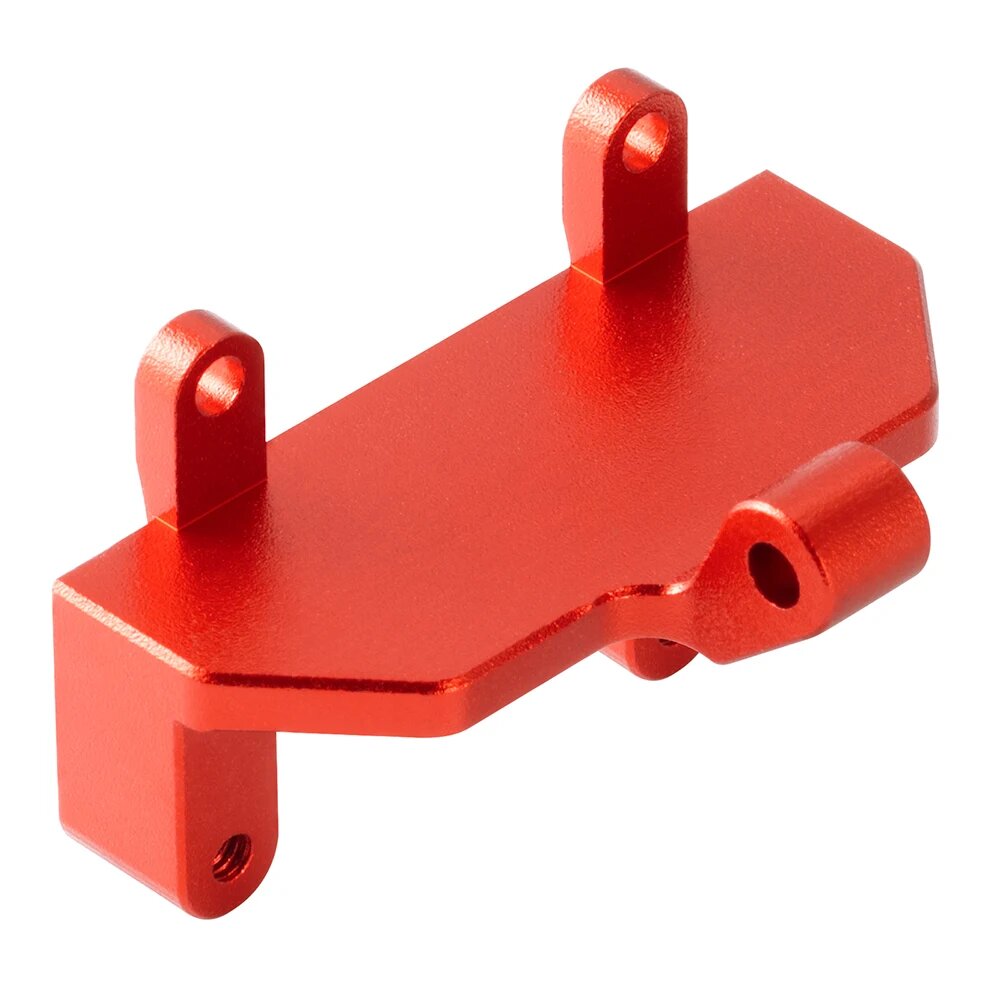 AXSPEED Алюминиевый Сервокрепление Черный для HPI Venture HILUX 1/18 Красный, Servo Mount-Red