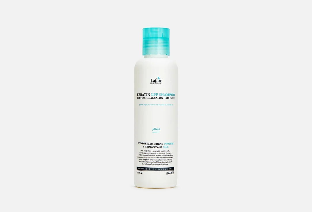Lador Keratin LPP Shampoo Шампунь для волос с кератином 150мл