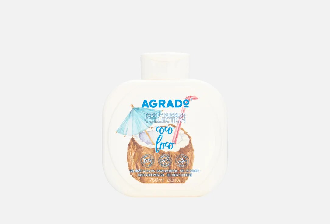 AGRADO Coco Loco Гель для душа 750мл