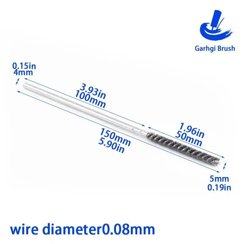 Щетки для дрели Garhgi Brush φ1.5-6 мм OD5mm Continuous End