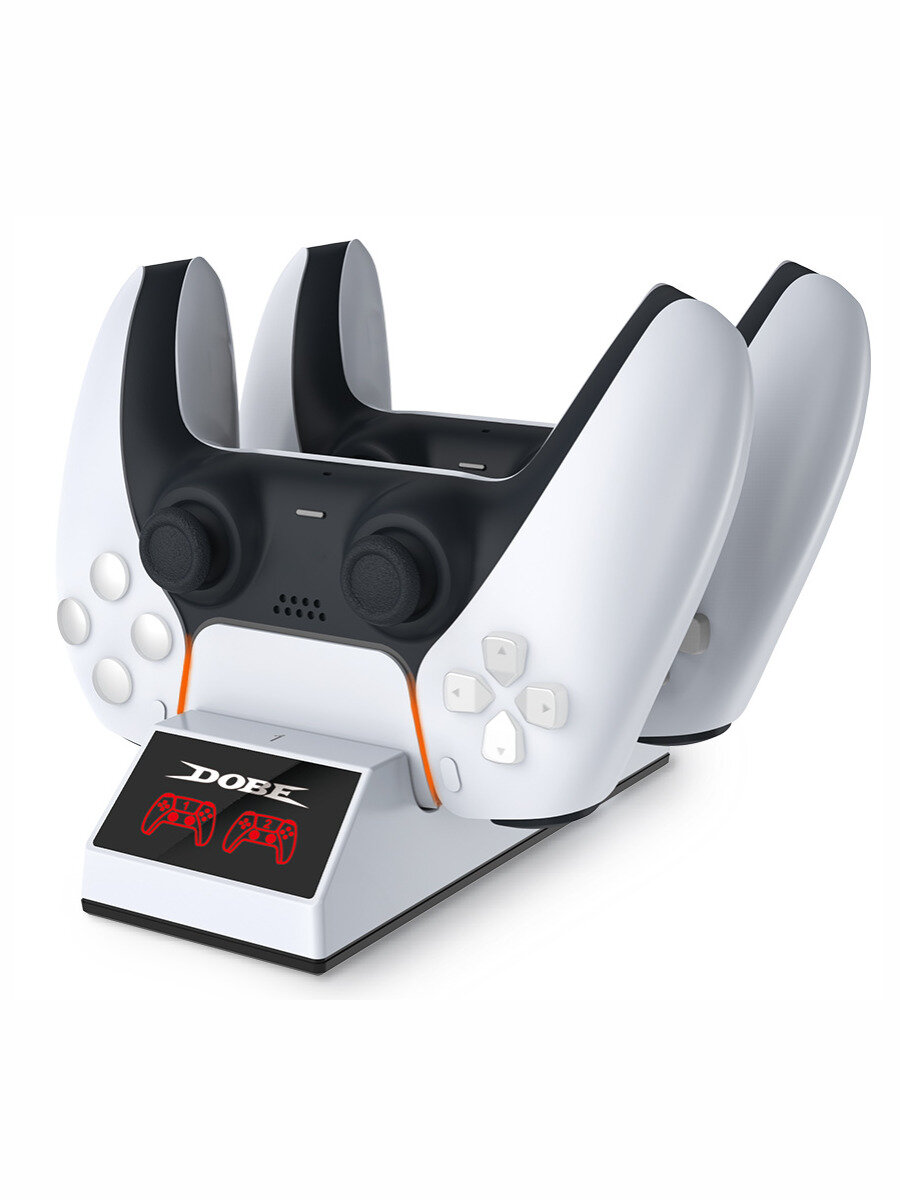 Подставка зарядная станция для геймпадов DualSense PlayStation 5 (PS5) DOBE Charging Dock