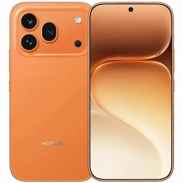 Смартфон Honor 600 Pro, 12ГБ/512ГБ, основная камера 200МП, AMOLED, быстрая зарядка Orange