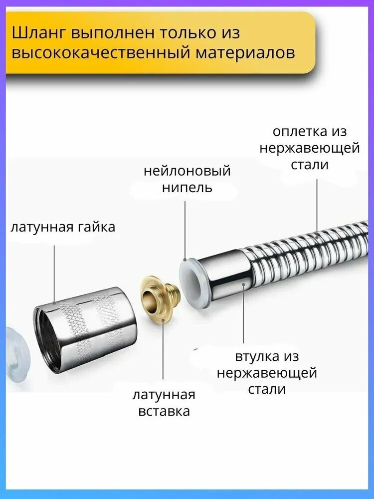 Шланг для душа — фото 1