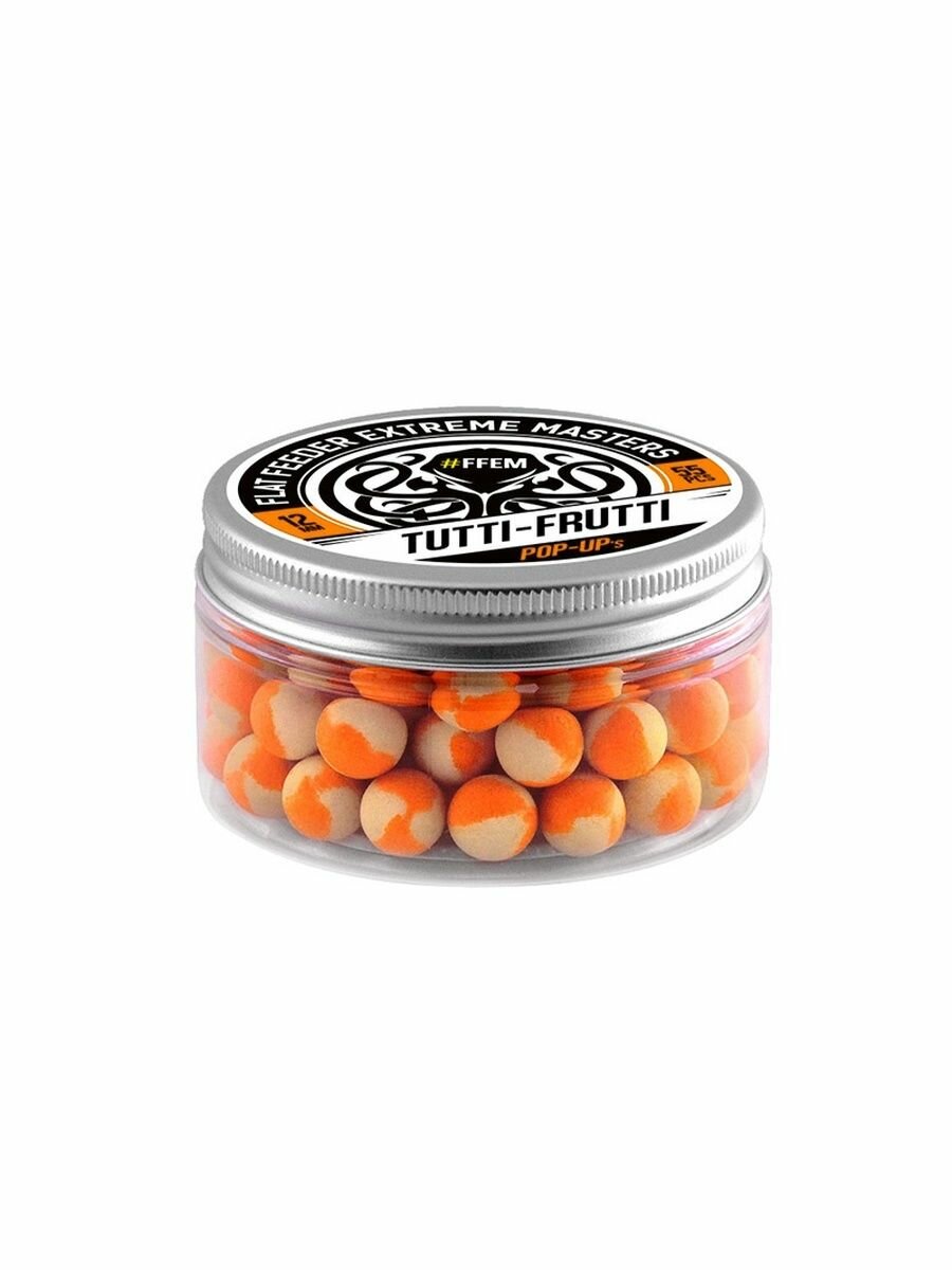 FFEM Бойлы плавающие Pop-Up Tutti-Frutti 12mm Тутти-фрутти (55шт)