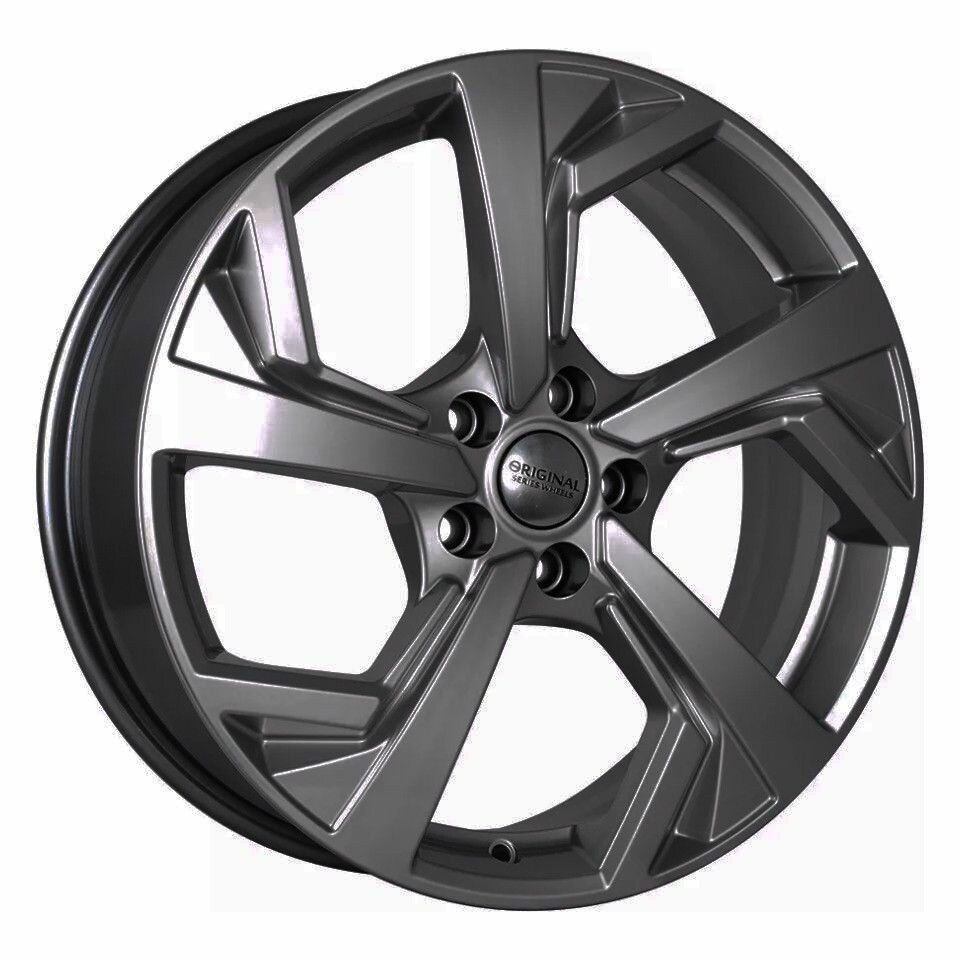 Литой колесный диск СКАД KL-328 7R18 5*108 ET33 d60,1 Черный