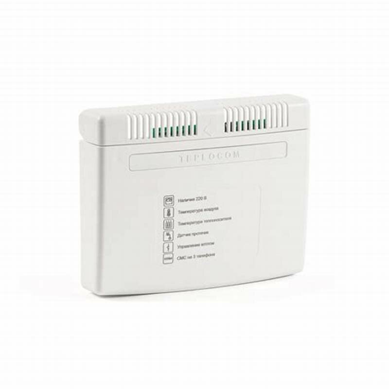 Теплоинформатор TEPLOCOM GSM, контроль сети 220 В, температуры, встроенная АКБ