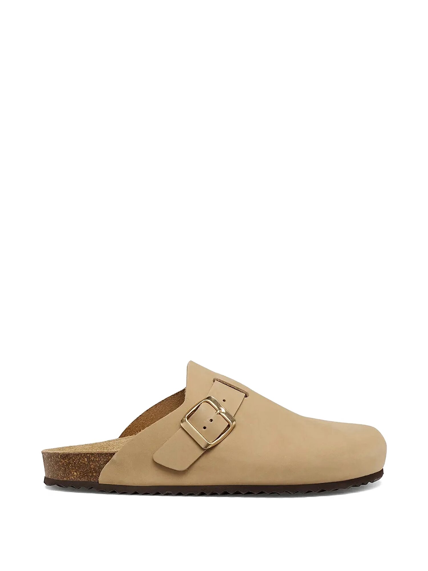 Шлёпанцы Buckle-fastening leather slides