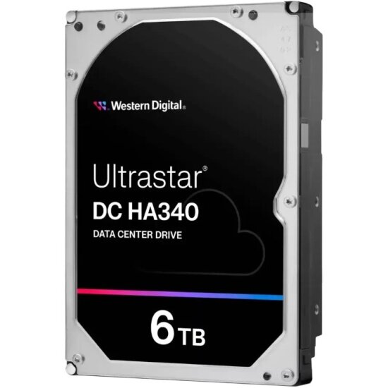 Жесткий диск HDD Western Digital SATA Server 6Tb Ultrastar