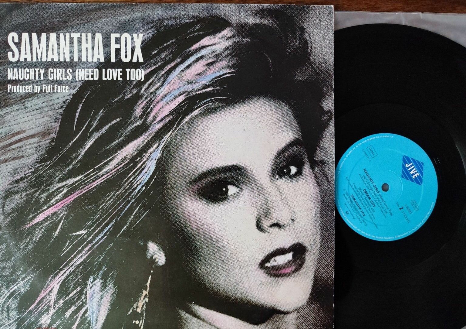 Samantha Fox Naughty Girls (Need Love Too). 1987. Германия. 12". EX/EX