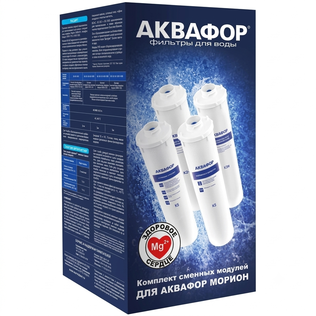 Комплект модулей сменных фильтрующих К5-К2-КО-100-К7М для DWM 101 Морион (нижний дренаж)