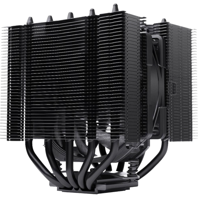 Noctua NH-D12L chromax.black Кулер для процессора/ CPU Cooler Noctua NH-D12L chromax.black (148W, 4-pin PWM, 145mm, Al/