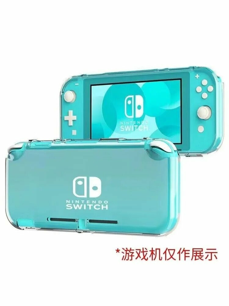 Прозрачный чехол с подставкой для Nintendo Switch Lite