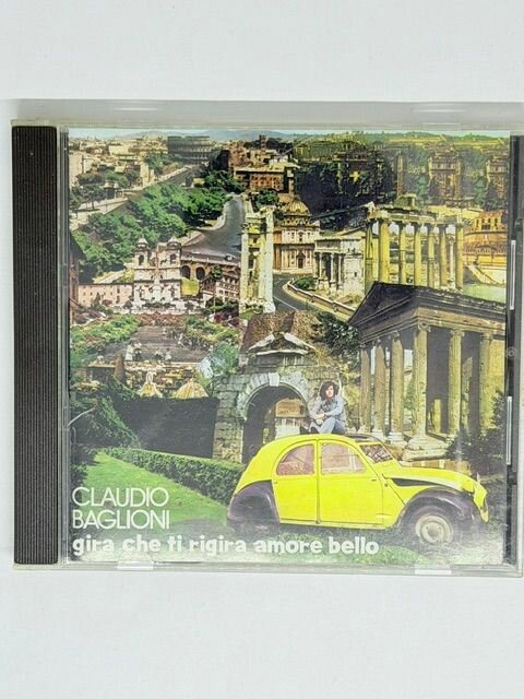 Музыкальный диск Claudio Baglioni-Gira Che Ti Rigira Amore Bello (CD, EUROPE) '98 MINT