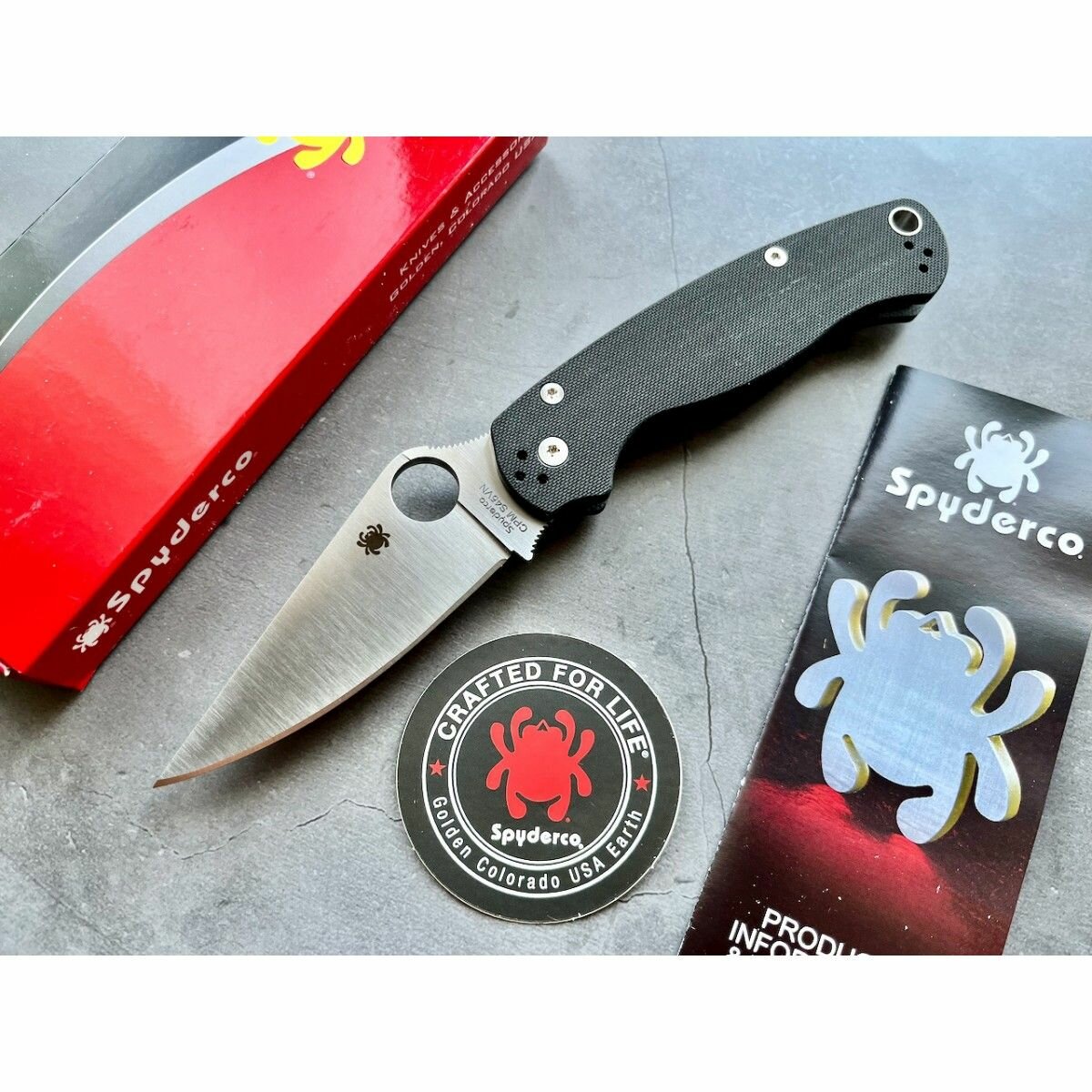 Нож складной Spyderco Para-Military 2
