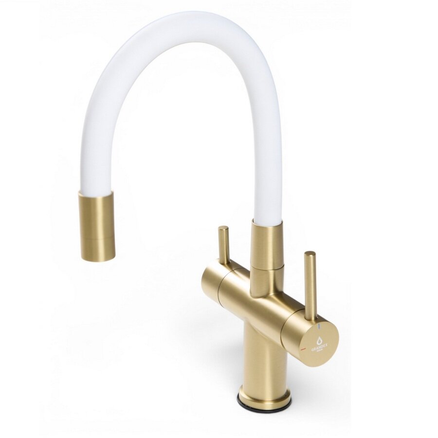 Смеситель Grandex Aqua Flex GOLD с подключением к фильтру