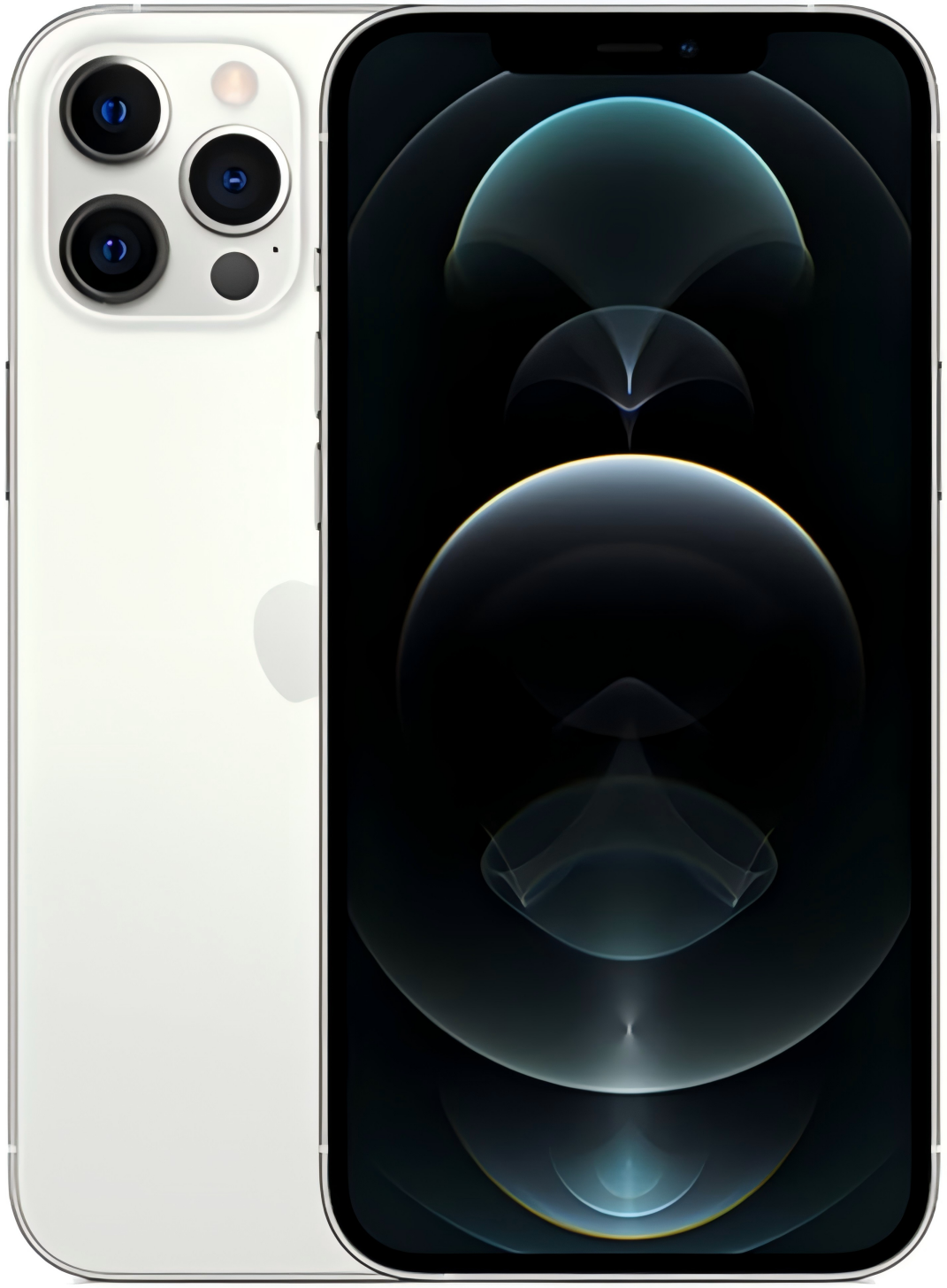 Apple iphone12promax 6/128GB 6.7 Silver Разблокированный под все операторы Dual SIM (nano-SIM + nano-SIM)