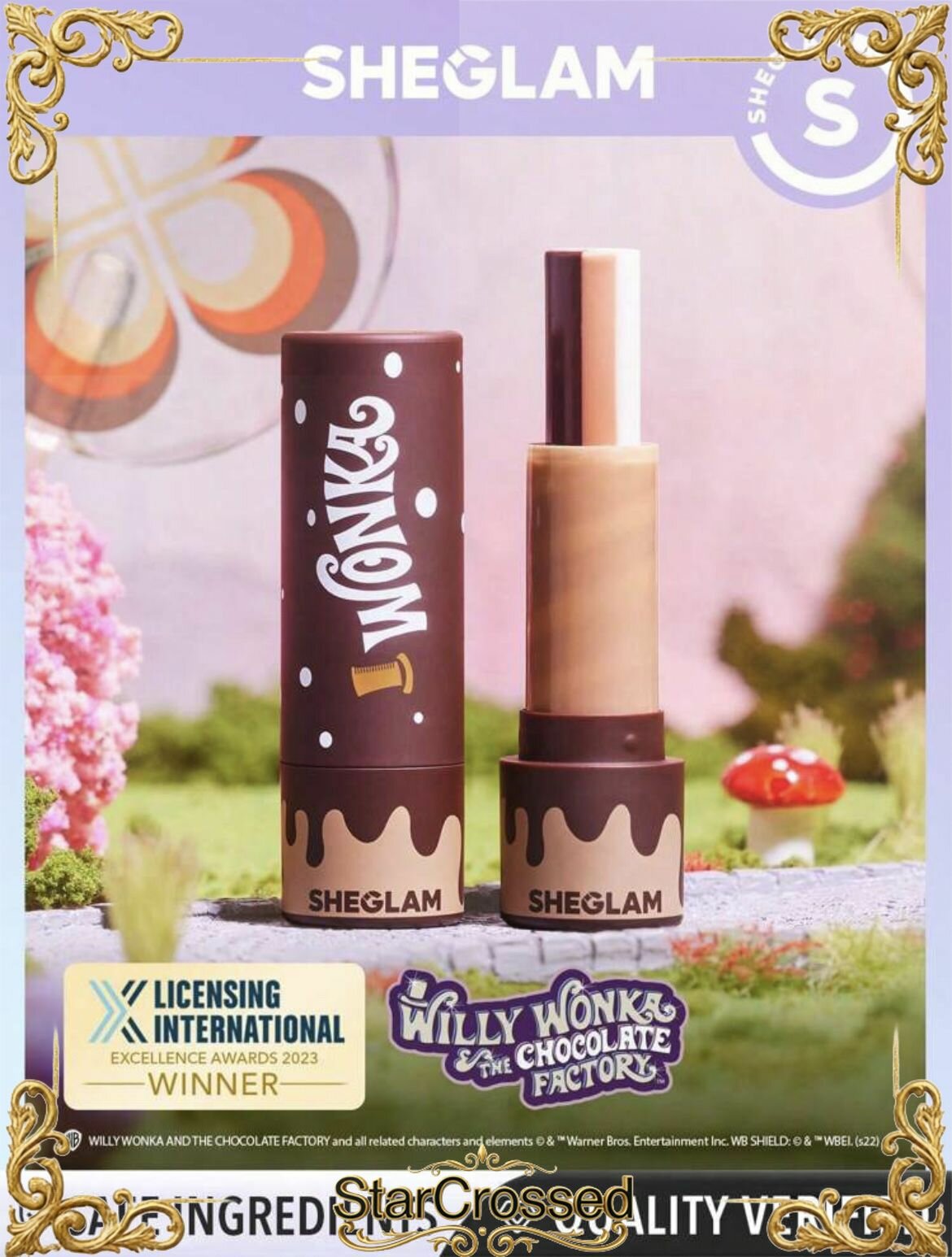 Губная помада SHEGLAM Willy Wonka Co-Branded