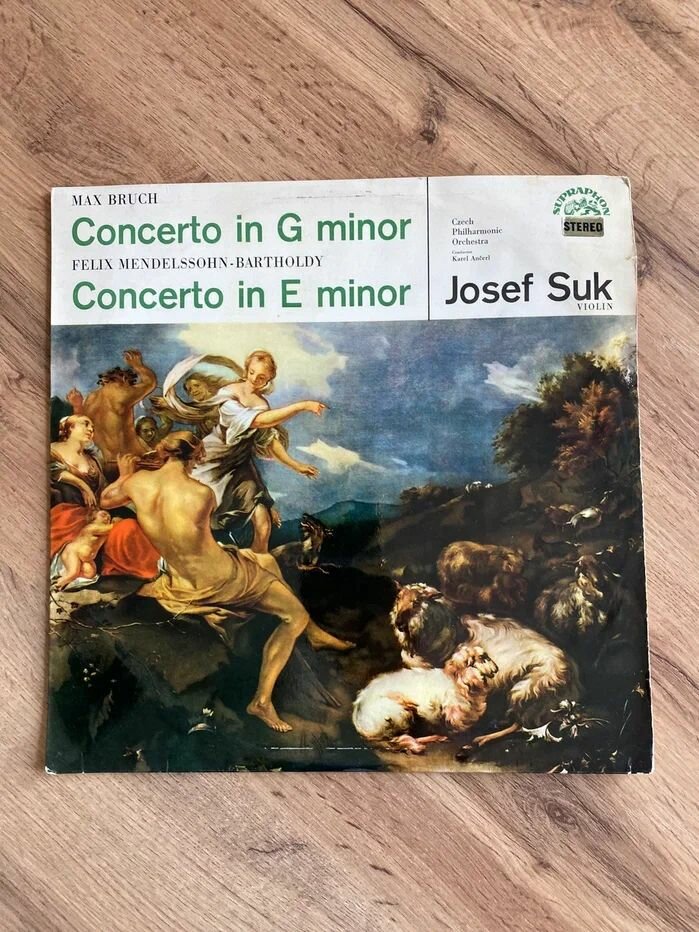 Виниловая пластинка M. Bruch, F. Mendelssohn-Bartholdy - Concerto In G Minor LP