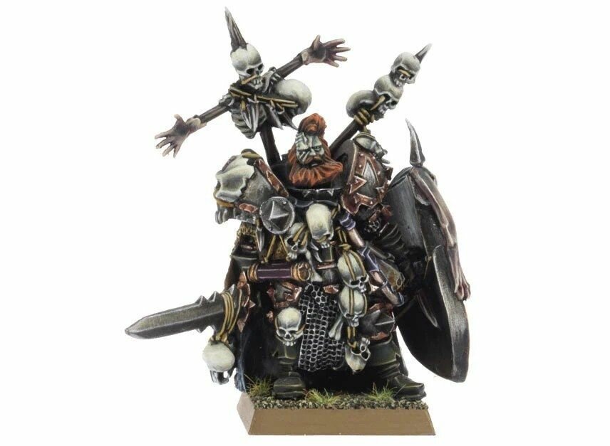 Wulfrik the Wanderer. С подставкой. Warhammer 40.000