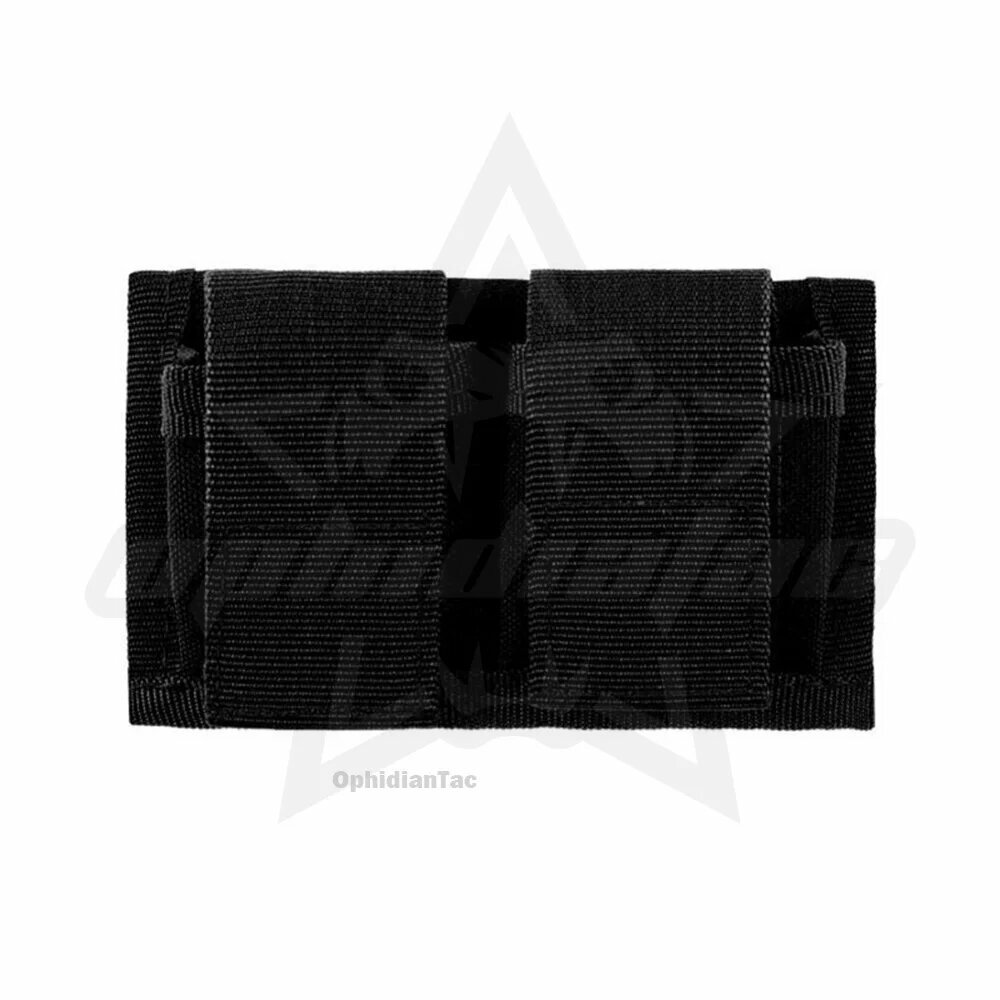 Подсумок MOLLE Double Speedloader черный BK
