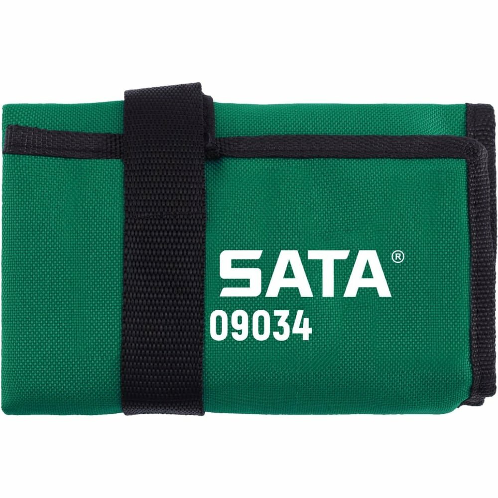 Ключи SATA 7 предметов комбинированные, укороченные, с трещоточным механизм 09034 — фото 1