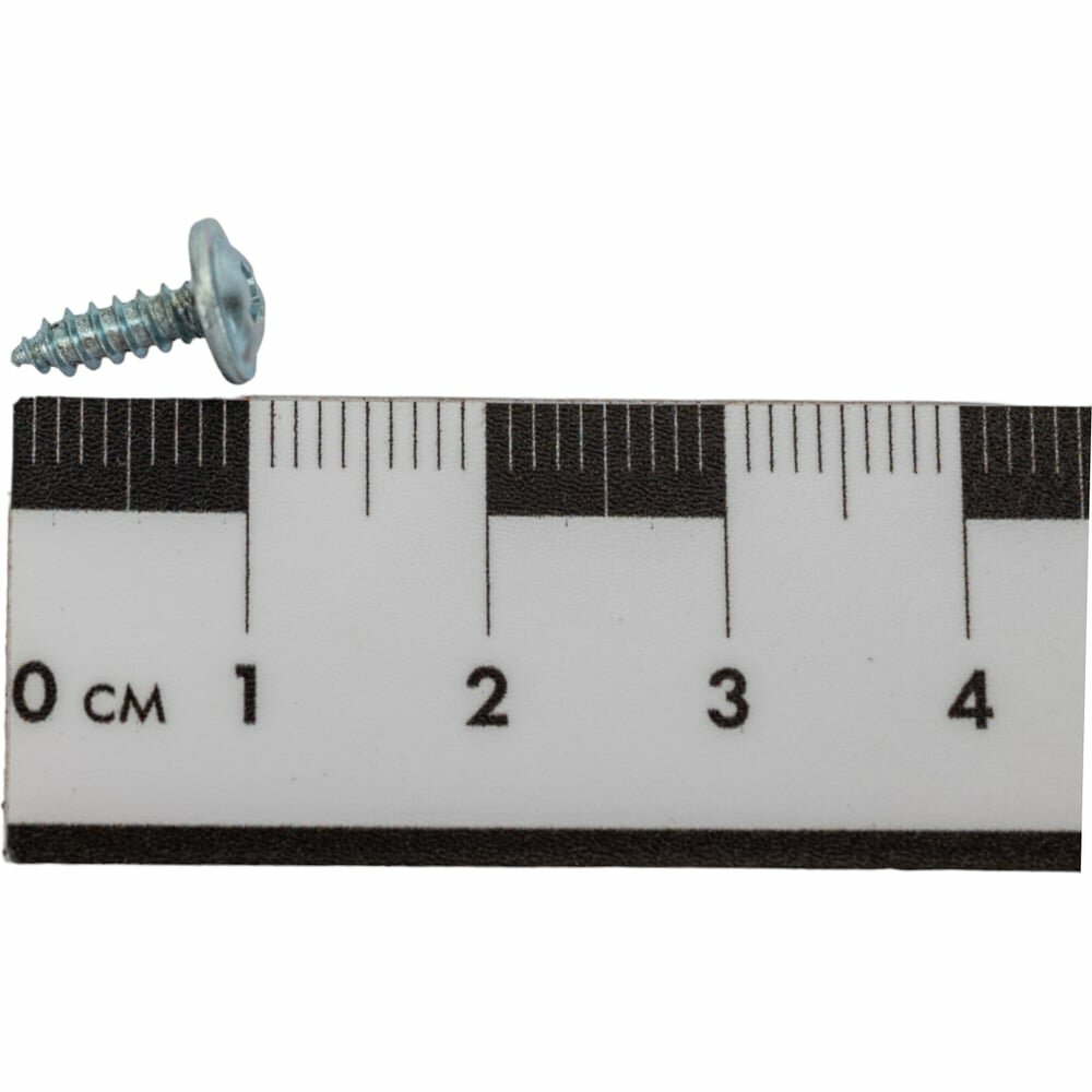 Саморез ЦКИ DIN 968, 2.9x9.5, остроконечный, Ц, 200 шт. 52280 — фото 1