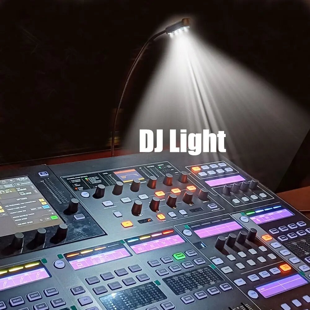DJ-светильник Beatific 12В, Цвет Bend XLR 3 Pin