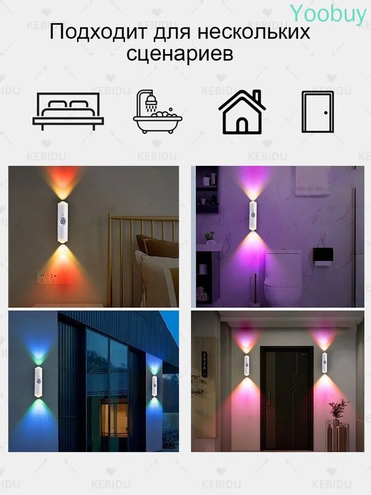 Настенный светильник, LED, 1 Вт