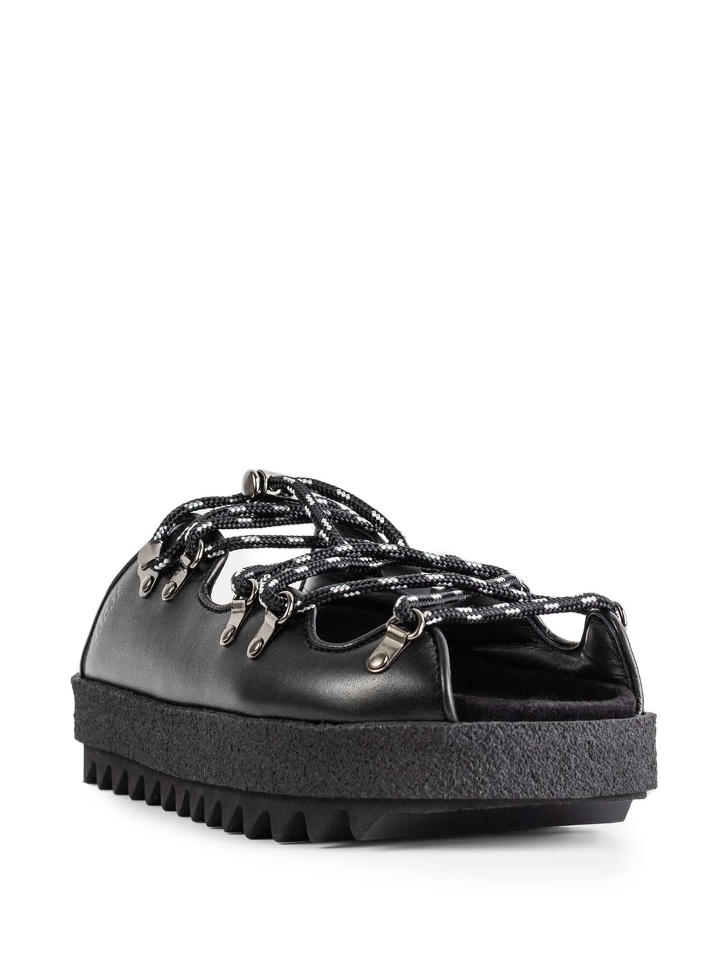 Мюли Sacai Lace-up platform mules, размер 38 — фото 1
