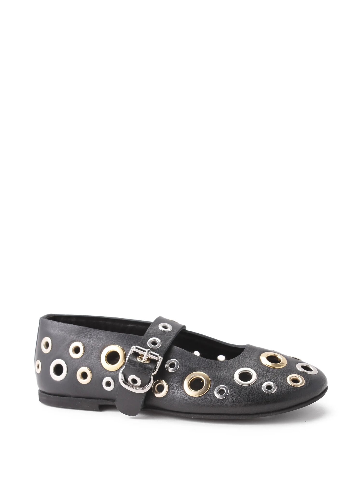 Балетки Eyelet-details buckle ballerinas