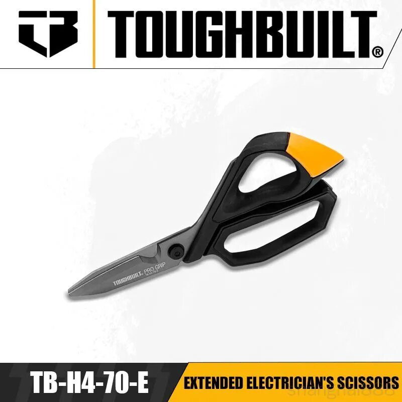 TOUGHBUILT TB-H4-70-E-Удлиненные ножницы для электриков
