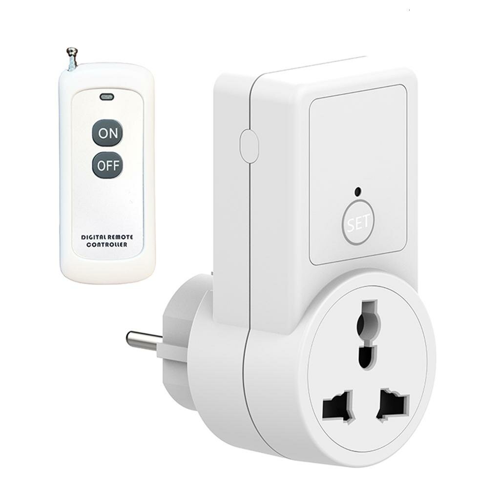 Практичная розетка с дистанционным управлением EU Plug