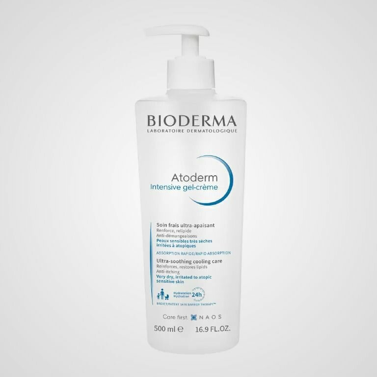 BIODERMA Intensive Gel-creme Атодерм Гель-Крем Интенсив 500 мл