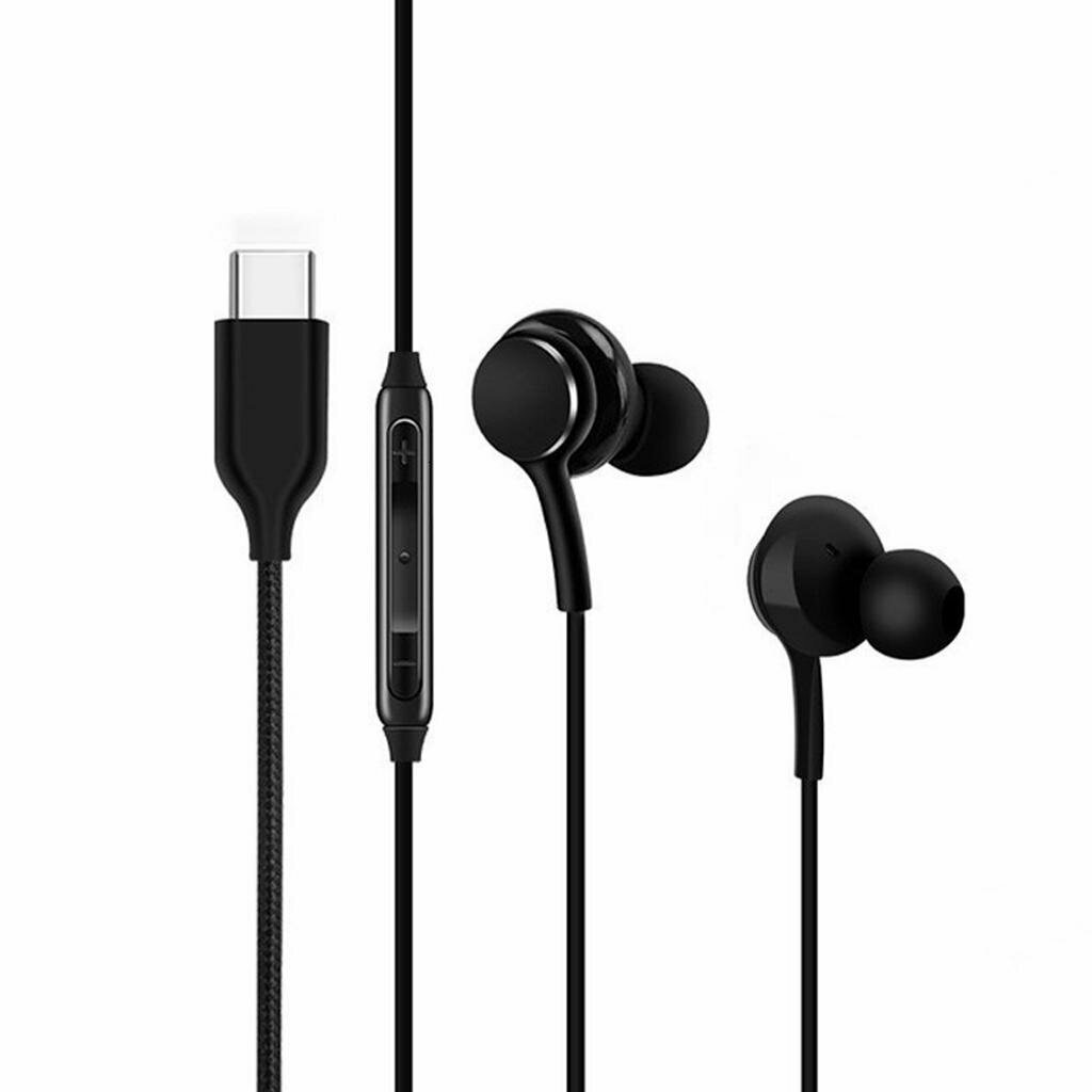Наушники Type C проводные для S20, Note10
