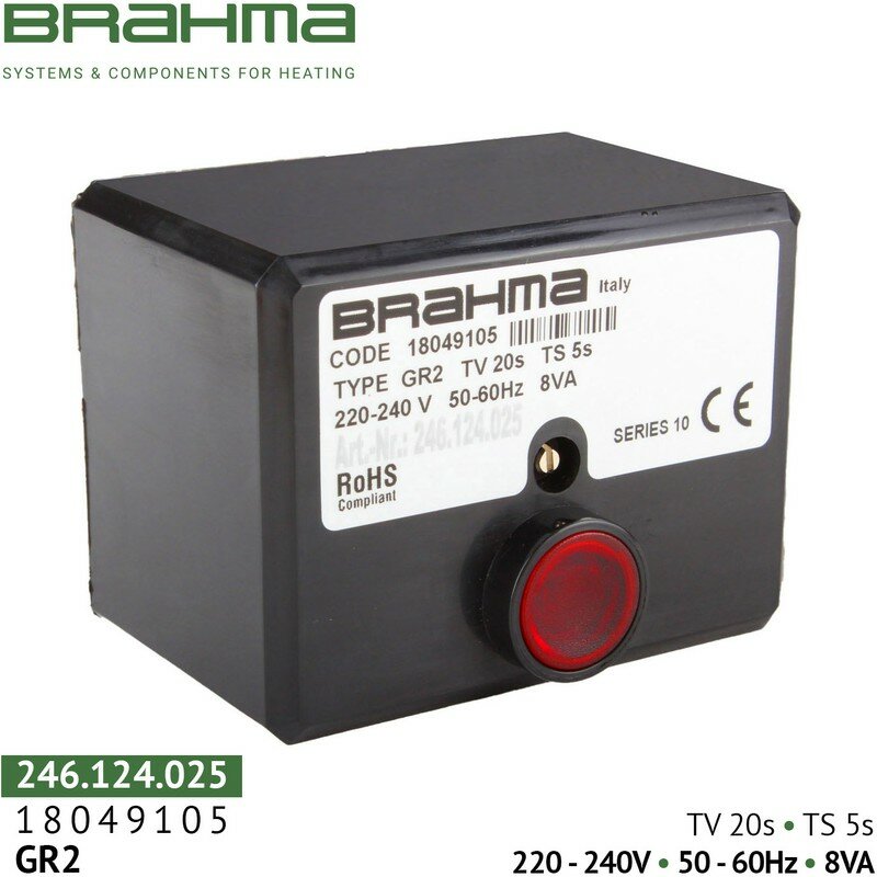 Блок управления горением Brahma GR2 18049105