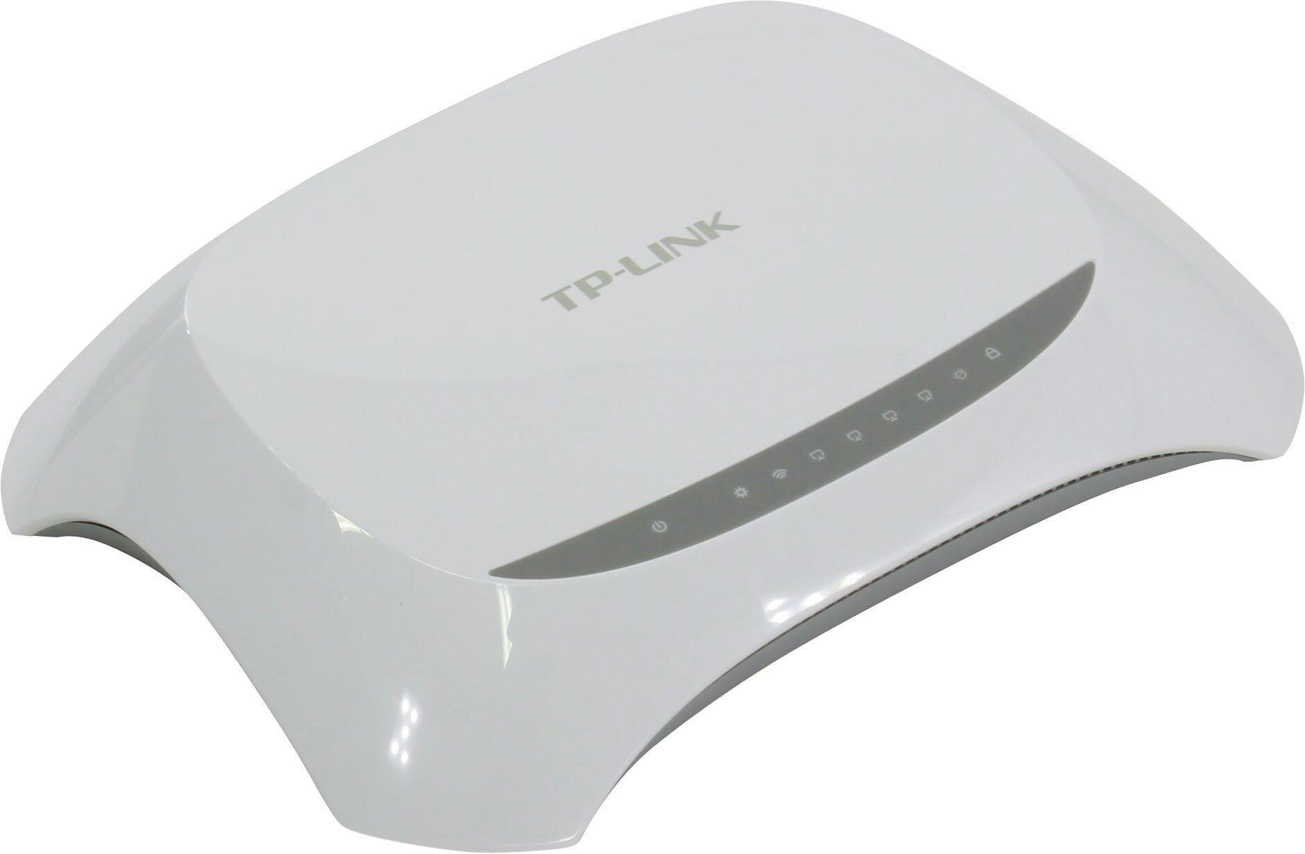 Точка доступа TP-LINK TL-WR840N 802.11n 300Mbps 2.4 ГГц 4xLAN белый