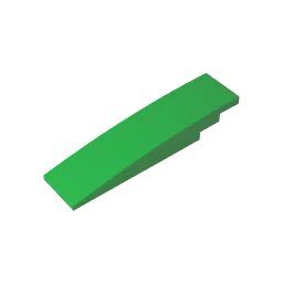 Gobricks пластиковые строительные блоки выпуклые 8x2 для детей 14+ Зеленый, 043