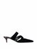 Мюли BALMAIN Velvet tortoiseshell-effect mules, размер 41