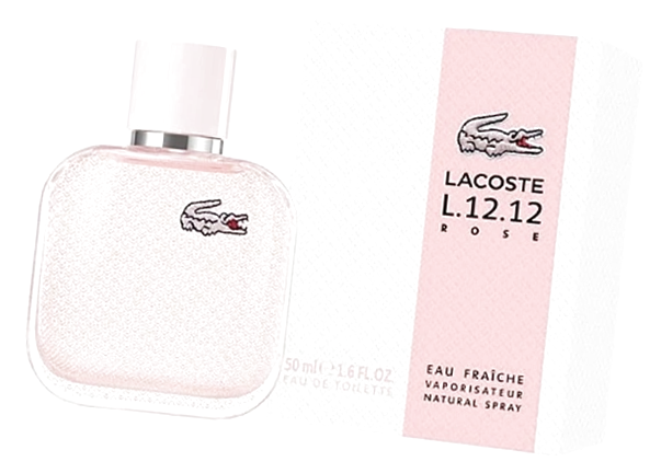 Духи для женщин Lacoste L 12 12 Rose Eau Fraiche 50 мл / Лакост Роза О Фреш