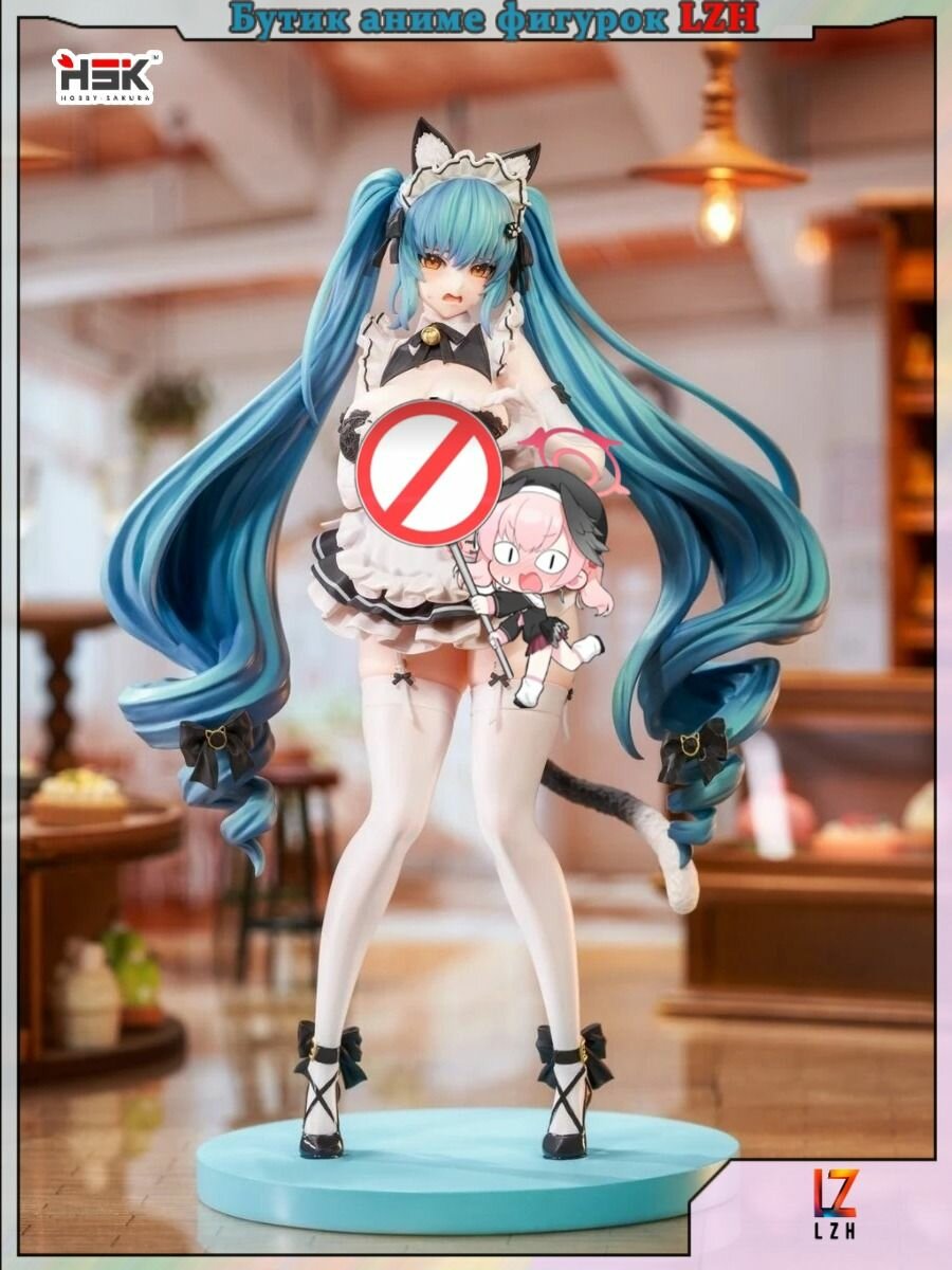 Аниме фигурка Hobbysakura S.K.P Privaty в Недружелюбная горничная из "NIKKE The Goddess of Victory" 19 см (LZH)