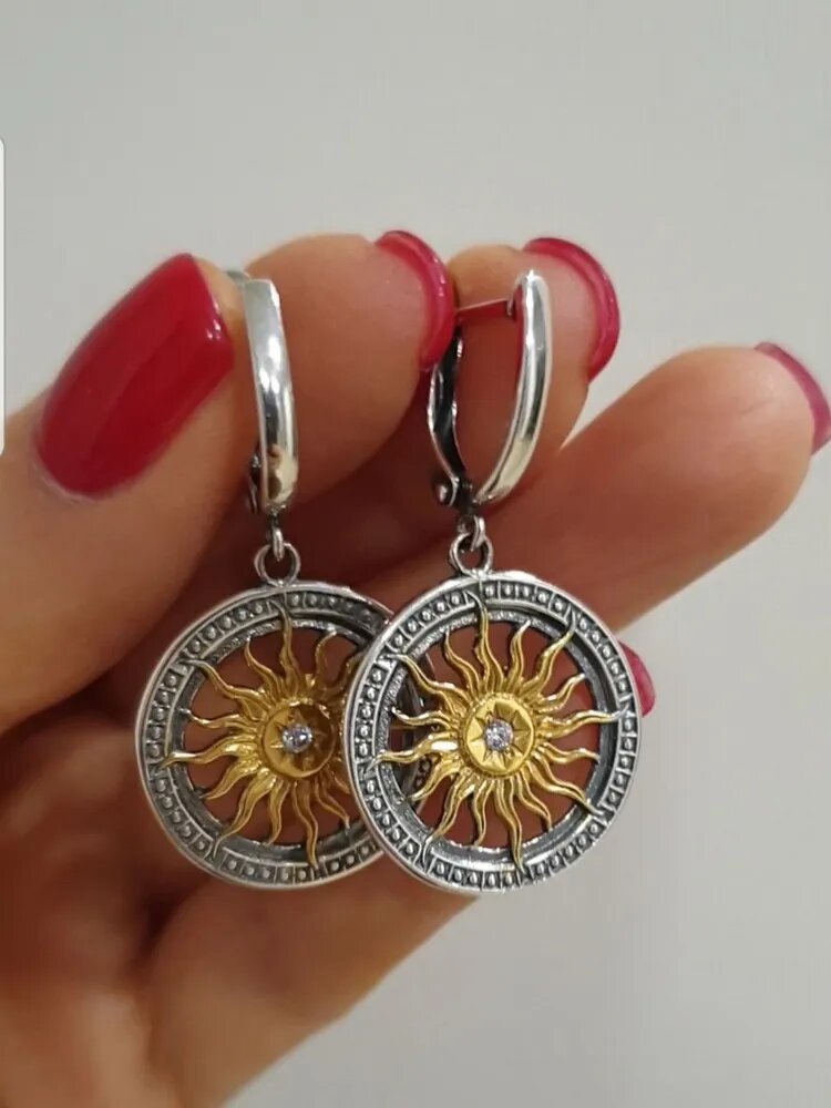 Серьги с подвесками