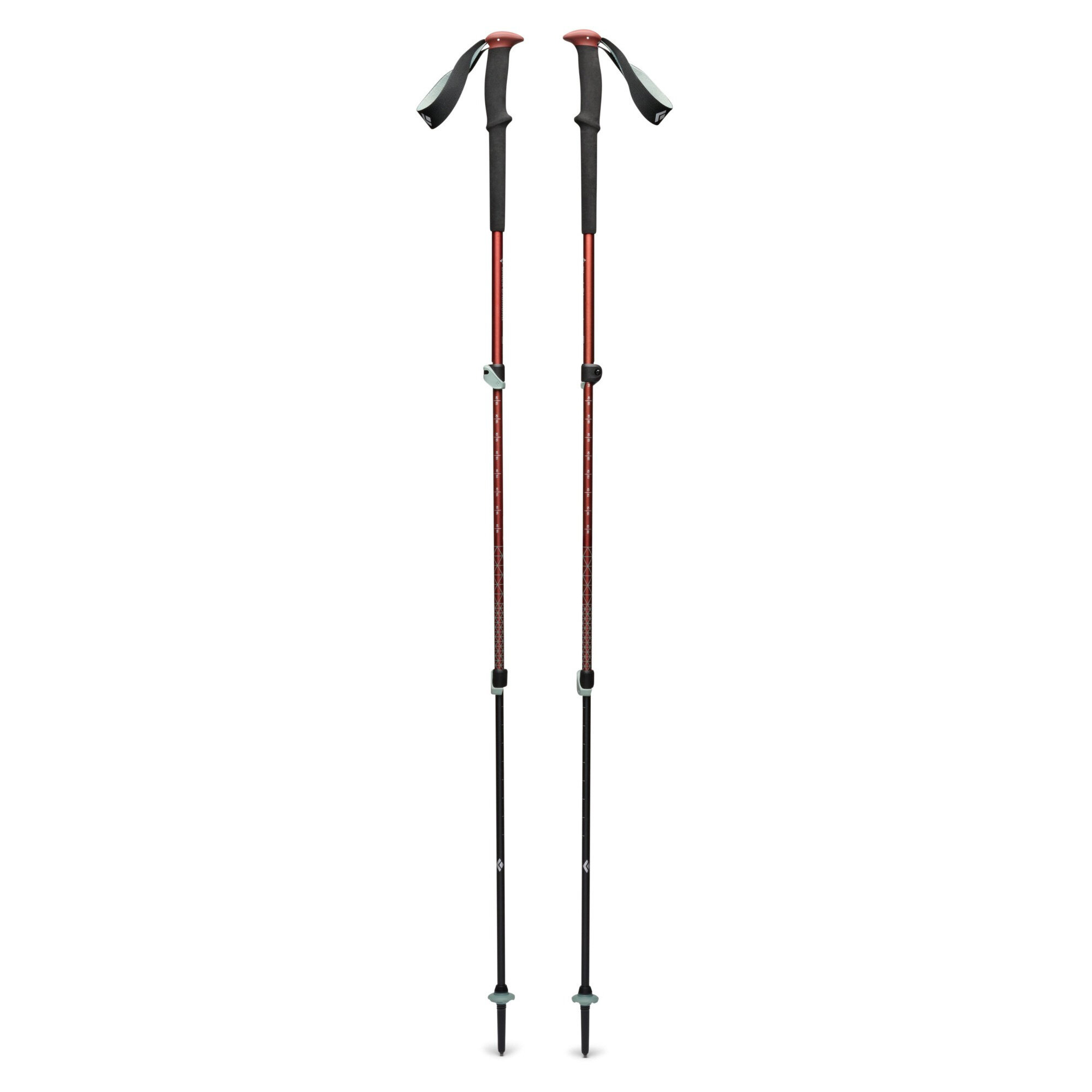 Палки треккинговые Black Diamond: Trail Trekking Poles (100-140, Iron Red)