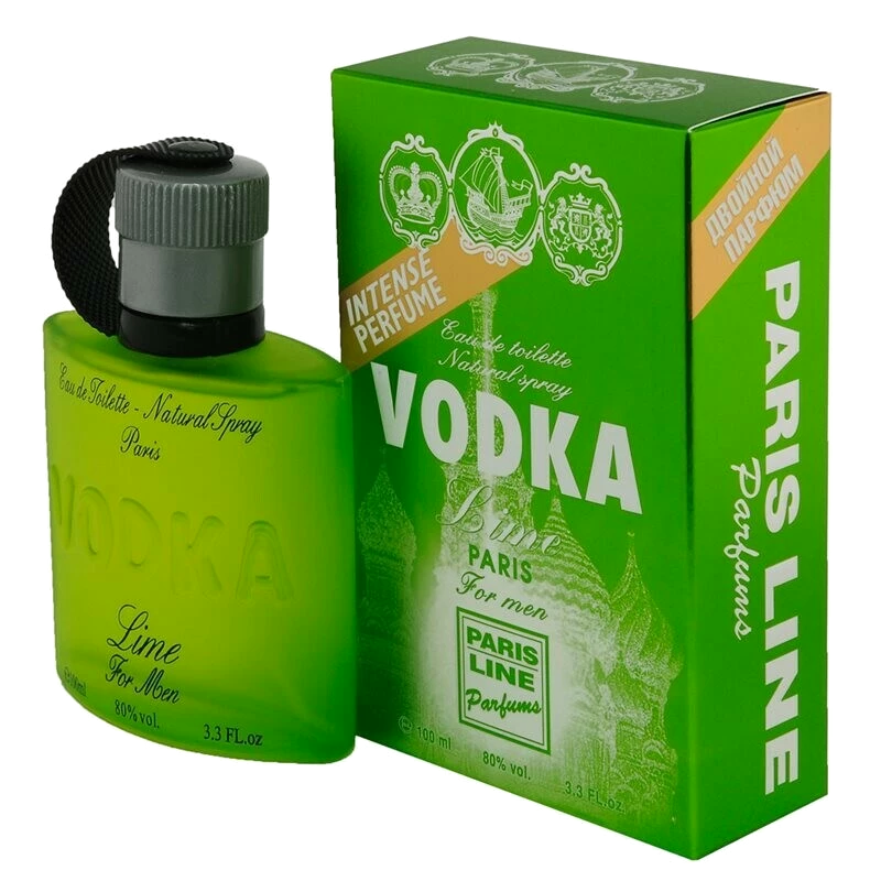 Мужской парфюм Vodka Lime 100 мл / туалетная вода Пари Лайн Парфамс Водка Лайм