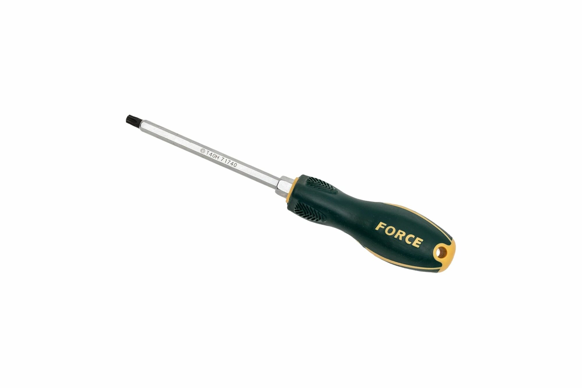 Отвертка торкс с отверстием Т-40Н L 130mm FORCE 71740