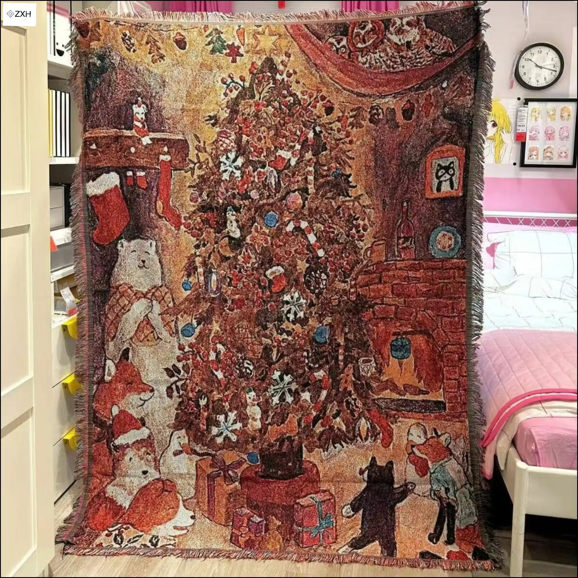 Рождественская серия гобеленов (160 см x 130 см)