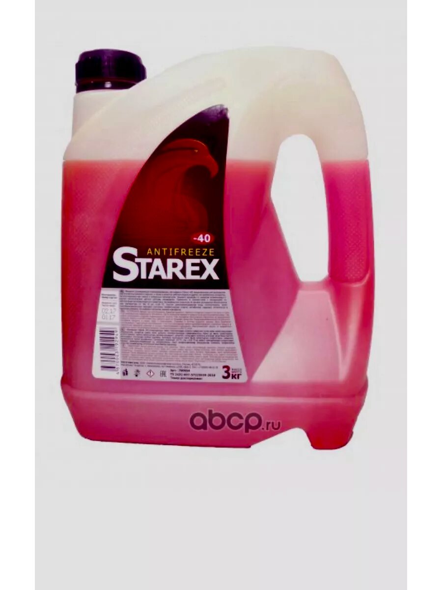 Антифриз Starex G11 красный 3л
