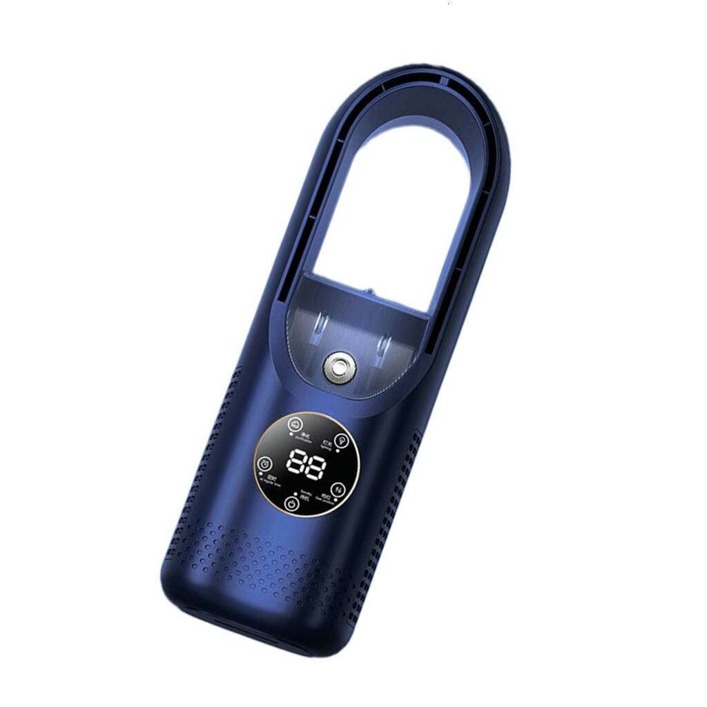 Портативный USB-вентилятор с увлажнителем, Синий